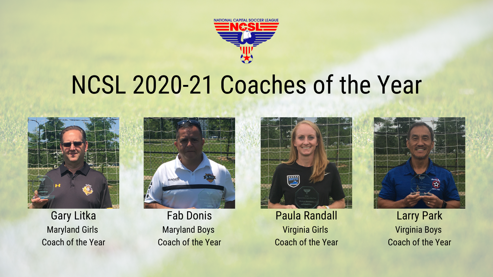 NCSL 2020-21 Coach of the Year Awards | National Capital Soccer League
